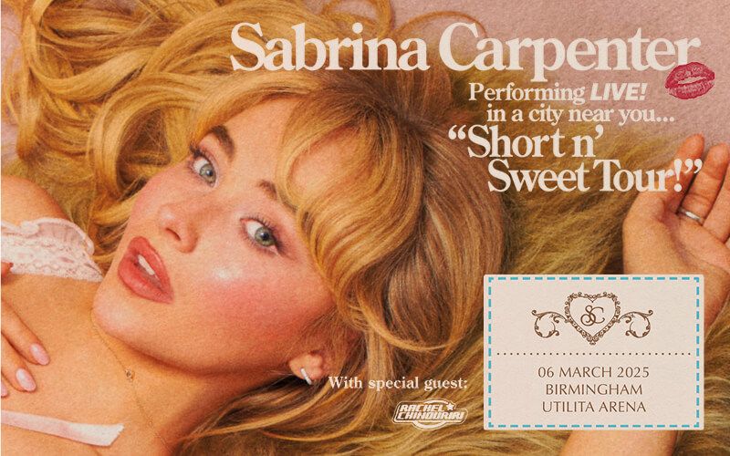 Sabrina Carpenter Tickets & Tour Dates | The Ticket Factory